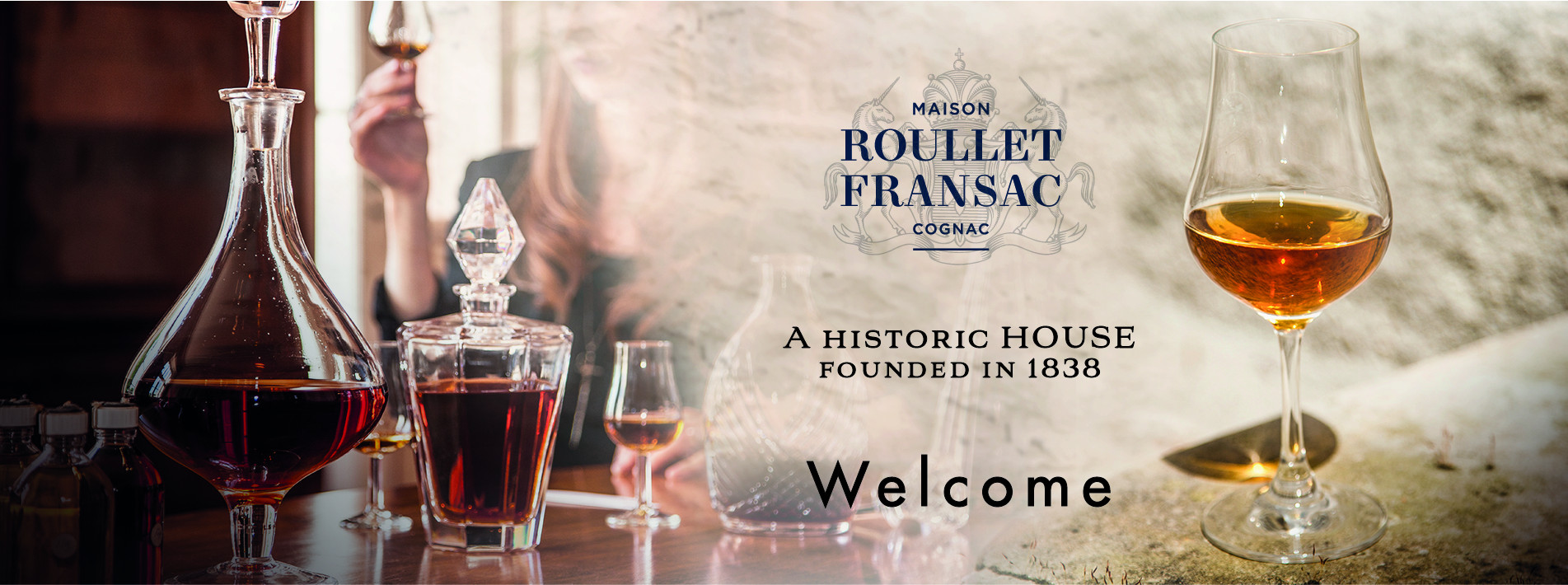 ROULLET-FRANSAC : Cognacs, Pineaux and Liqueurs